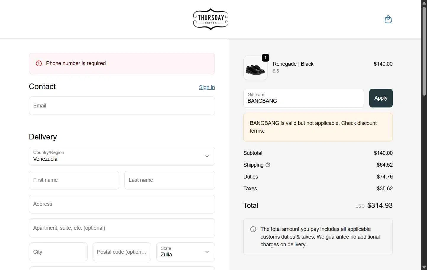 Thursday Boots Promo Codes - 10% Off Nov 2025