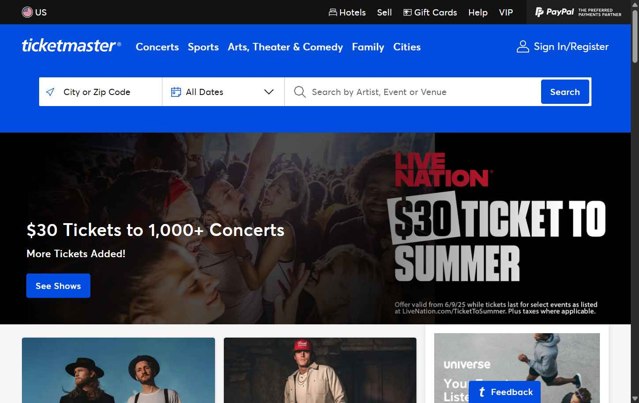 Ticketmaster Promo Codes - 50% Off (Verified) Sep 2025