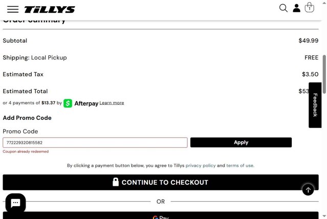 Tillys Discount Codes - 20% Off (2 Verified) Jun 2025