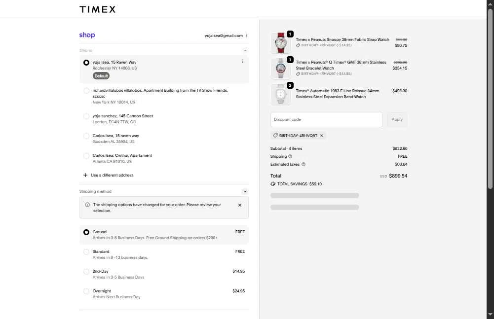 Timex Promo Codes - 15% Off (4 Verified) Dec 2025