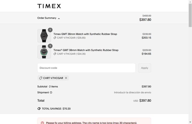 Timex Discount Codes - 15% Off (4 Verified) Jun 2025