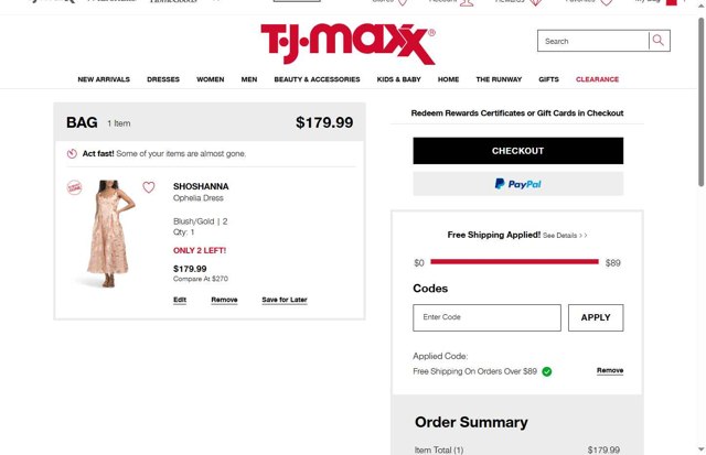 T.J. Maxx Promo Codes (4 Verified) + Free Ship Jun 2025