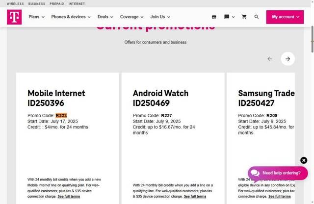 T-Mobile Discount Codes - 10% Off (4 Verified) Jul 2025
