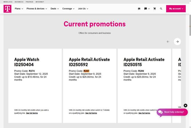 T-Mobile Discount Codes - $10 Off (3 Verified) Oct 2025