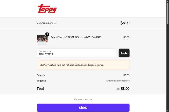Topps Discount Codes - 10% Off (1 Verified) Oct 2025