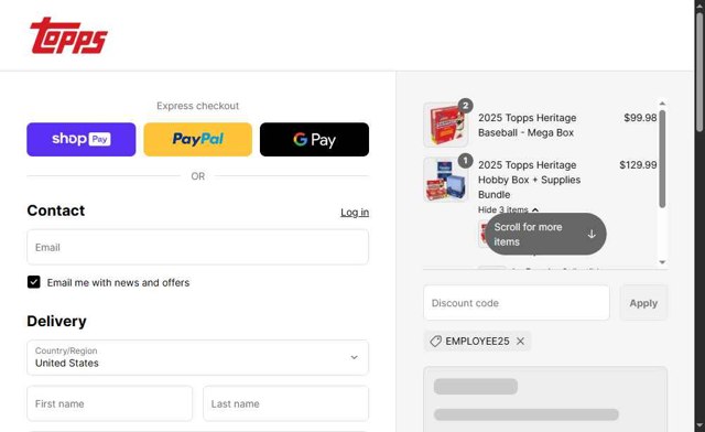 Topps Discount Codes - 10% Off (1 Verified) Aug 2025