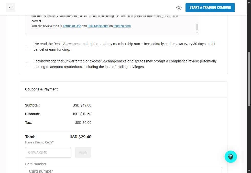 Topstep Promo Codes - 50% Off (2 Verified) Dec 2025