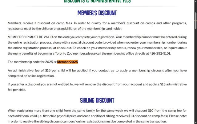 Toronto Zoo Promo Codes (2 Verified) - 15% Off Sep 2025