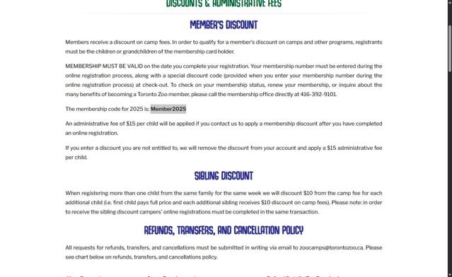 Toronto Zoo Promo Codes (2 Verified) - 15% Off Sep 2025