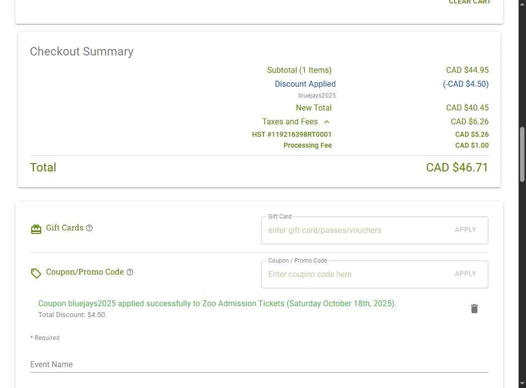 Toronto Zoo Promo Codes - 50% Off (4 Verified) Nov 2025