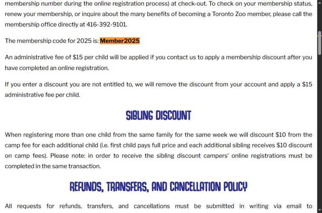 Toronto Zoo Promo Codes (2 Verified) - 15% Off Sep 2025