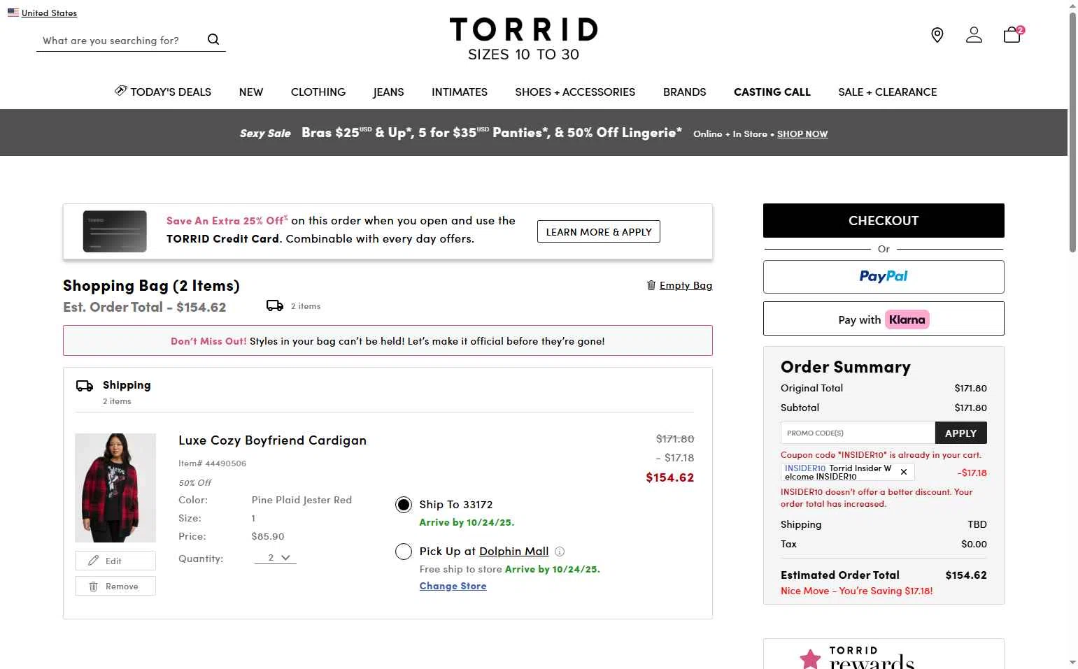 Torrid Promo Codes - 20% Off (6 Verified) Nov 2025