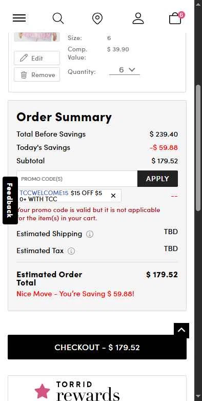 Torrid Promo Codes - $15 Off (12 Verified) Feb 2026