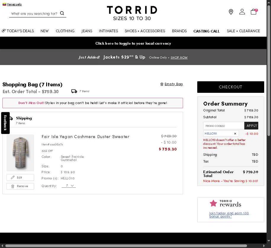 Torrid Promo Codes - 20% Off (6 Verified) Nov 2025