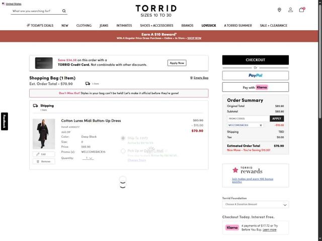 Torrid Discount Codes - 20% Off (6 Verified) Sep 2025