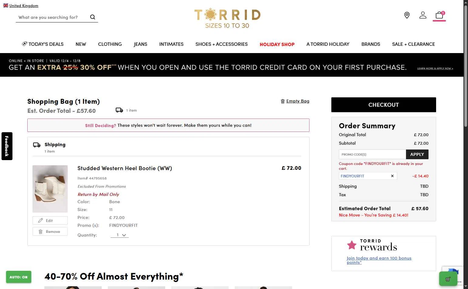 Torrid Promo Codes - $15 Off (13 Verified) Dec 2025