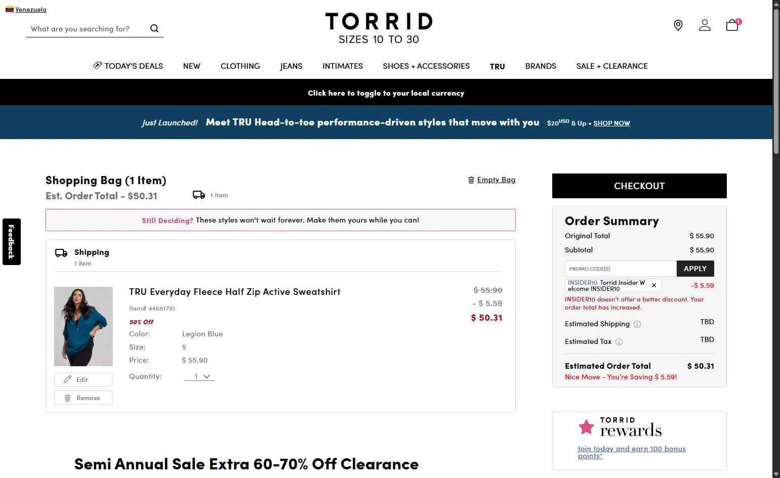 Torrid Promo Codes - $15 Off (14 Verified) Jan 2026