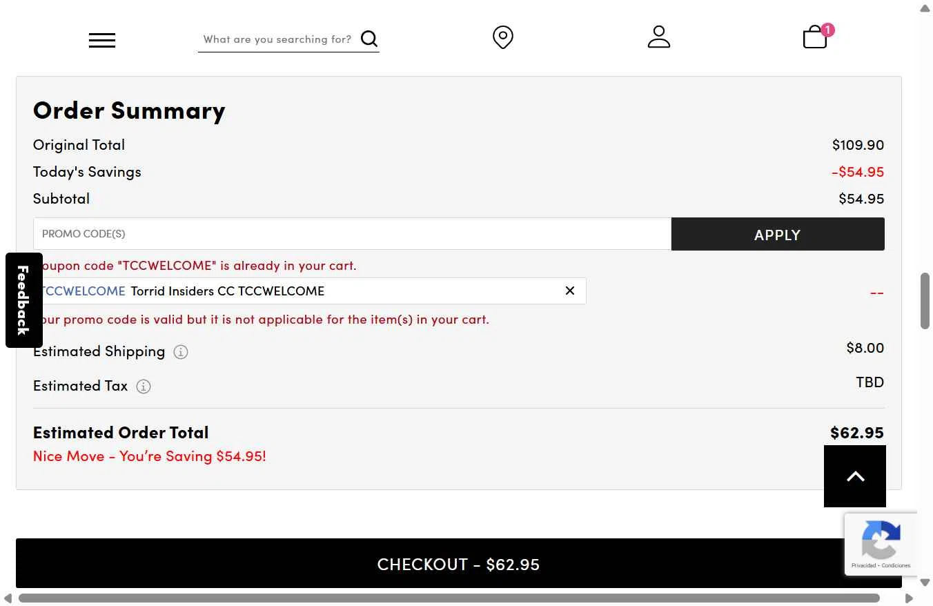 Torrid Promo Codes - $15 Off (14 Verified) Jan 2026
