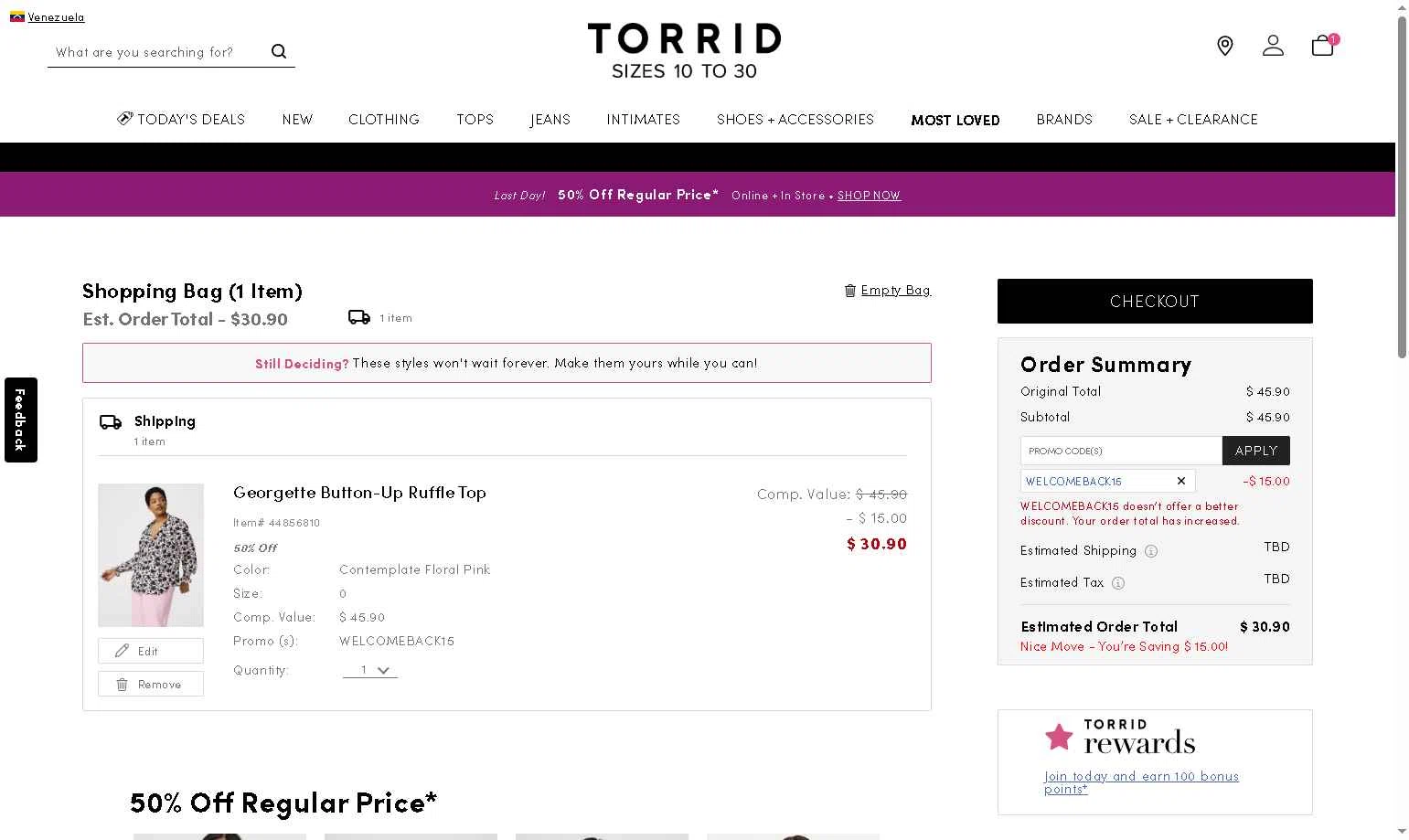 Torrid Promo Codes - 40% Off (14 Verified) Feb 2026