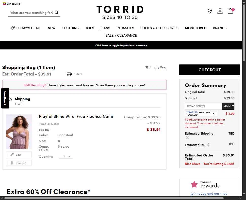 Torrid Promo Codes - 40% Off (14 Verified) Feb 2026