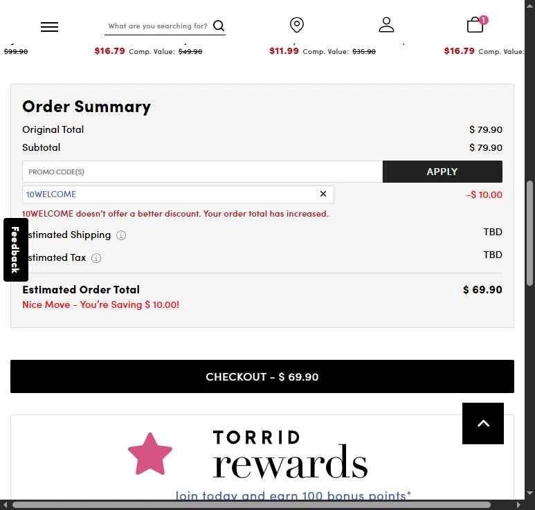 Torrid Promo Codes - $15 Off (12 Verified) Feb 2026