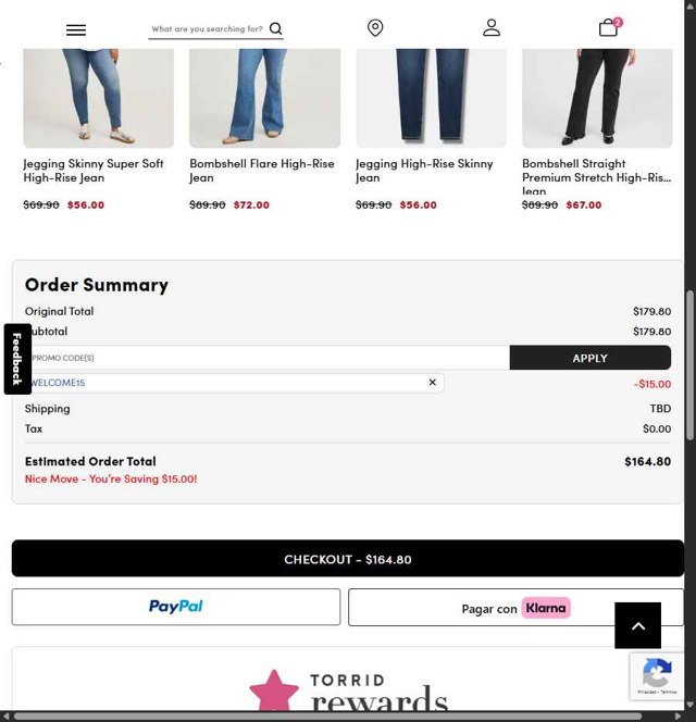 Torrid Promo Codes (9 Verified) - $30 Off Sitewide Apr 2025