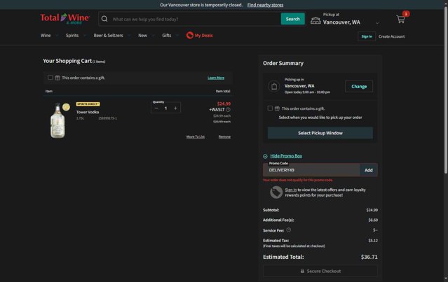 Total Wine Promo Codes (6 Verified) - 20% Off May 2025