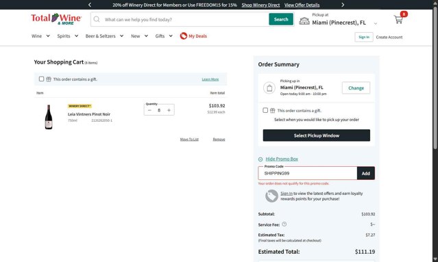 Total Wine Promo Codes (4 Verified) - 20% Off Jul 2025