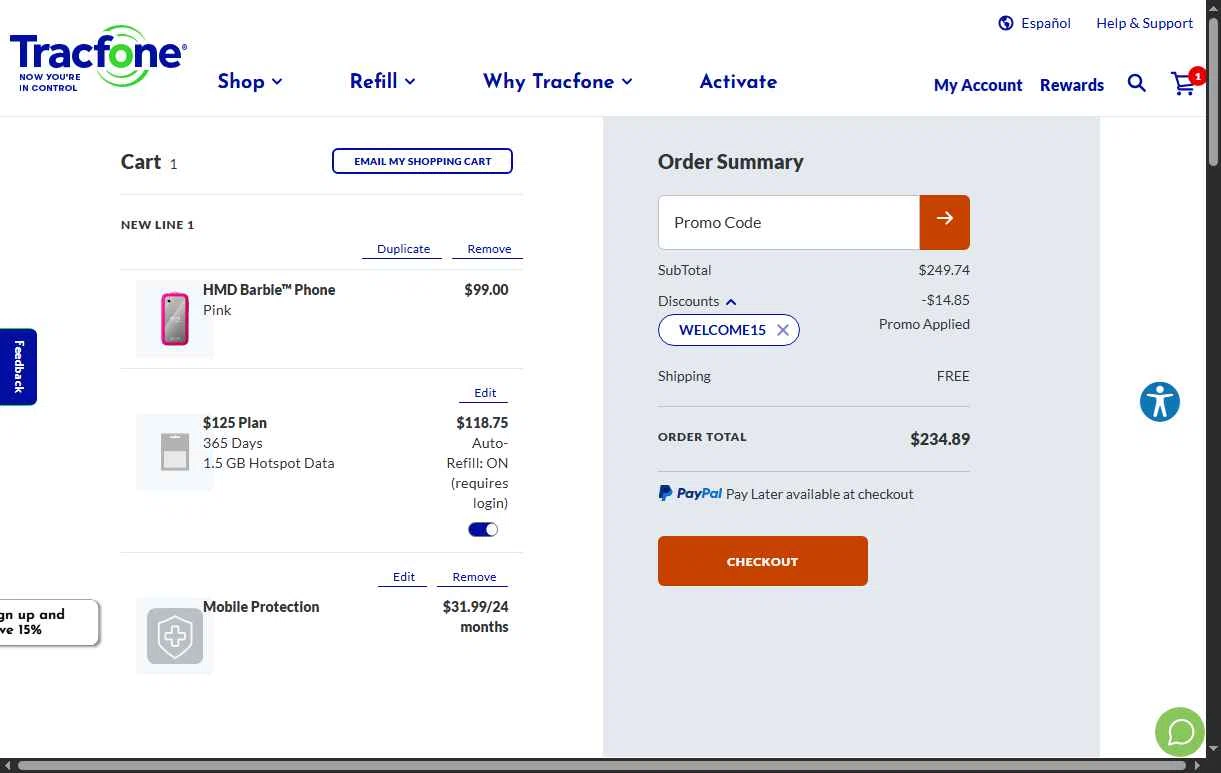 Tracfone Promo Codes - 15% Off (1 Verified) Jan 2026