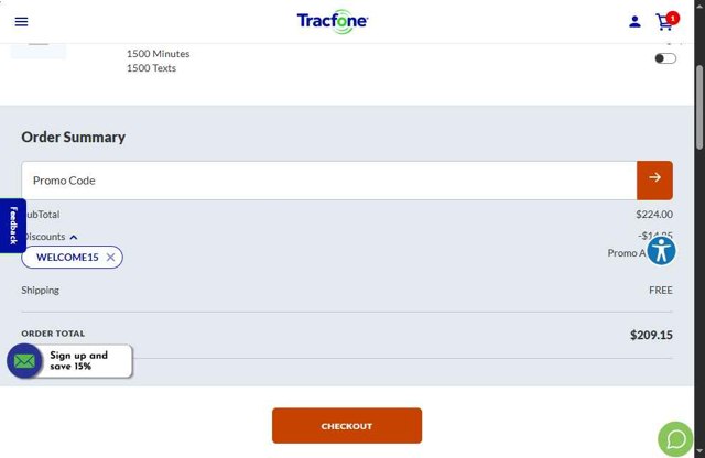 Tracfone Discount Codes - 15% Off (1 Verified) Jul 2025
