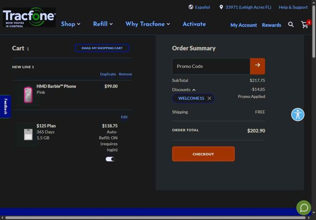 Tracfone Discount Codes - 15% Off (1 Verified) May 2025