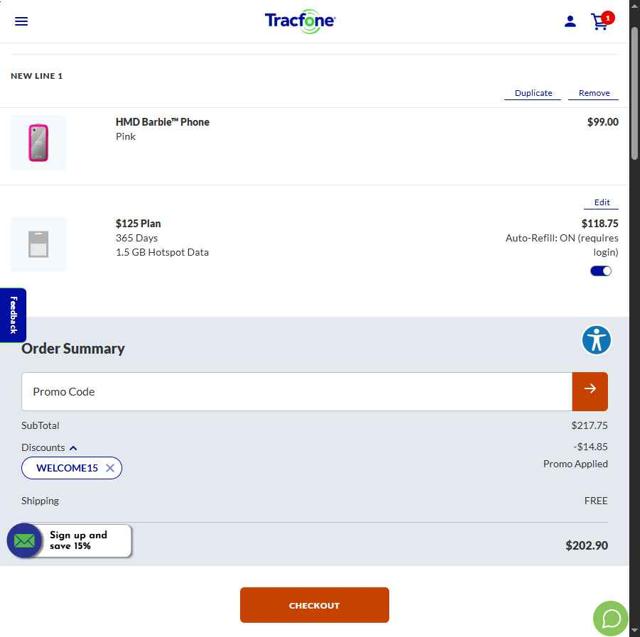Tracfone Discount Codes - 15% Off (1 Verified) Sep 2025