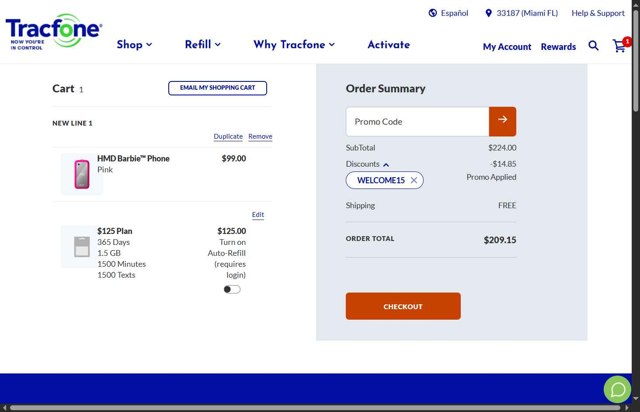 Tracfone Discount Codes - 15% Off (1 Verified) May 2025