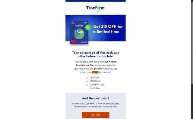 Tracfone Discount Codes - 15% Off (1 Verified) Jul 2025