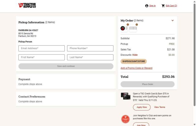 Tractor Supply Co Promo Code (3 Verified) - 20% Off May 2025
