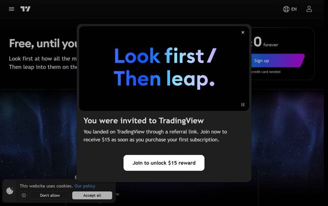 TradingView Promo Codes (1 Verified) - w/Code Aug 2025