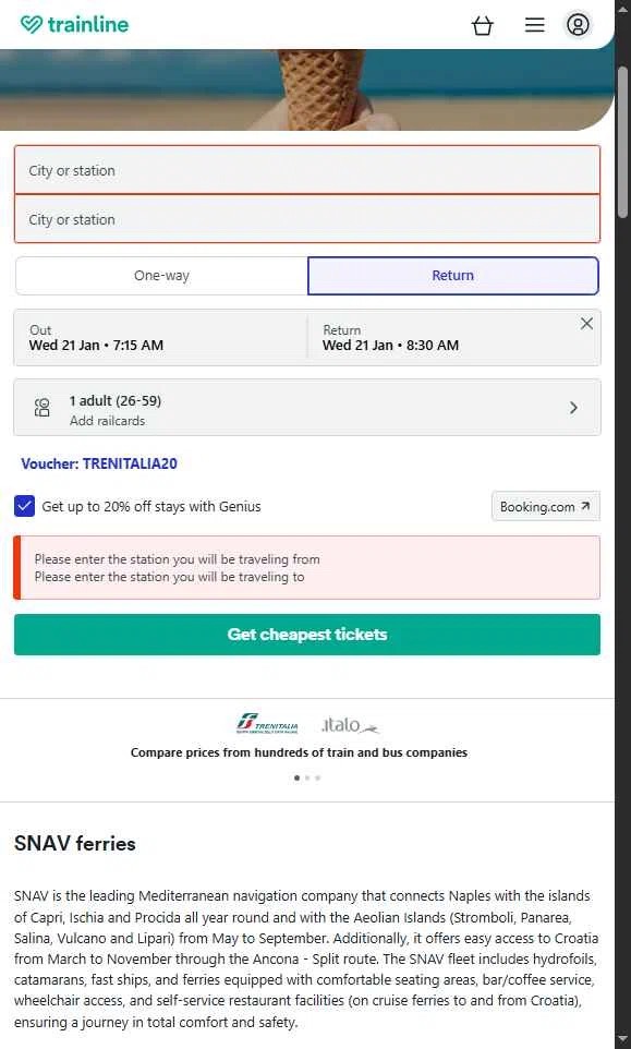 Trainline Promo Codes - 25% Off (27 Verified) Jan 2026