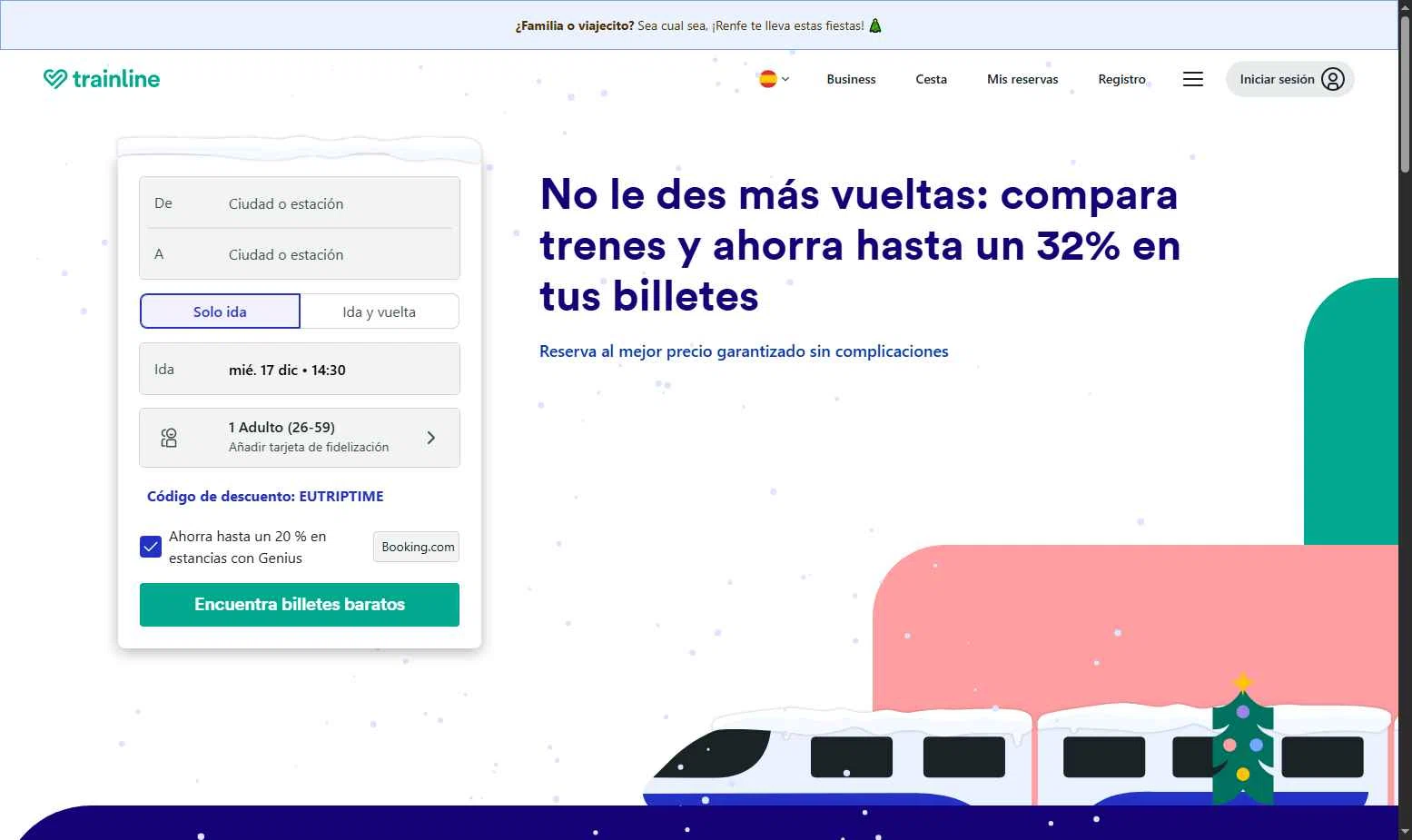 Trainline Promo Codes - 25% Off (25 Verified) Dec 2025