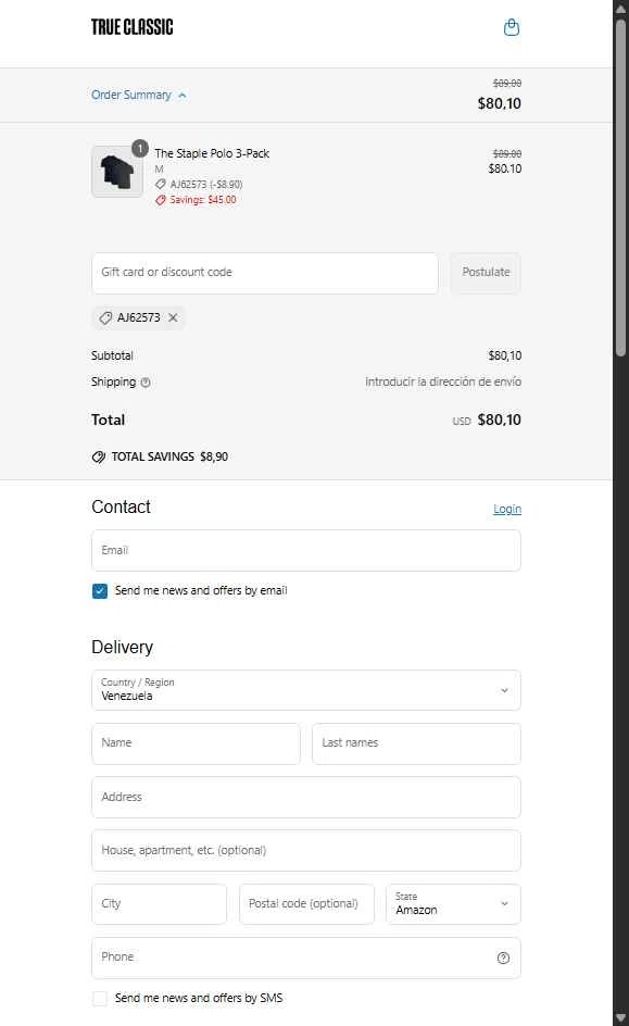 True Classic Tees Coupons & Discounts December 2025