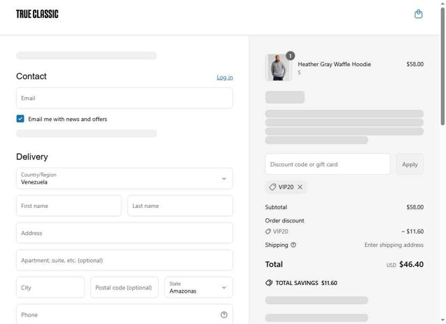 True Classic Tees Promo Codes - 20% Off Discount Sep 2025