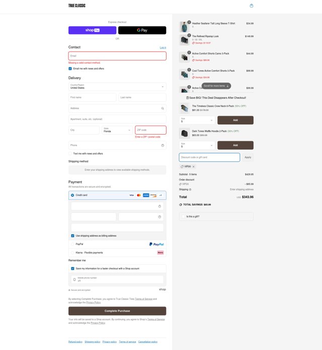 True Classic Tees Promo Codes - 20% Off Discount Sep 2025