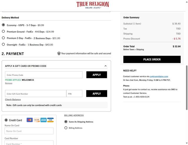 True Religion Promo Codes - 20% Off (Verified) Oct 2025