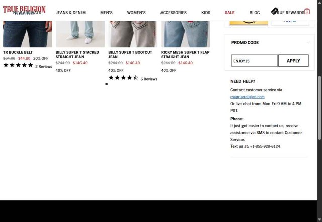 True Religion Promo Codes - 20% Off (Verified) Sep 2025