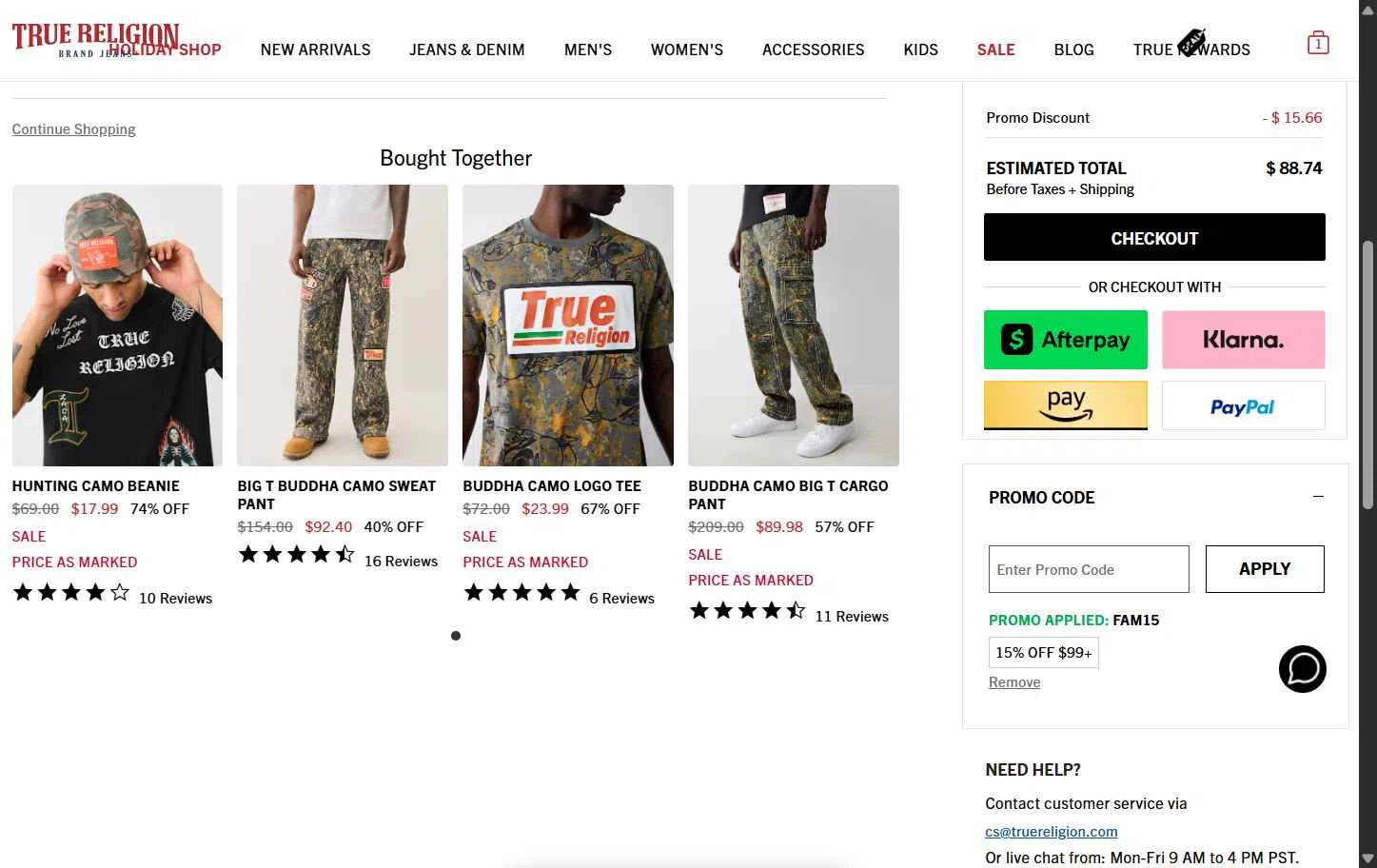 True Religion Promo Code - 25% Off (17 Verified) Nov 2025