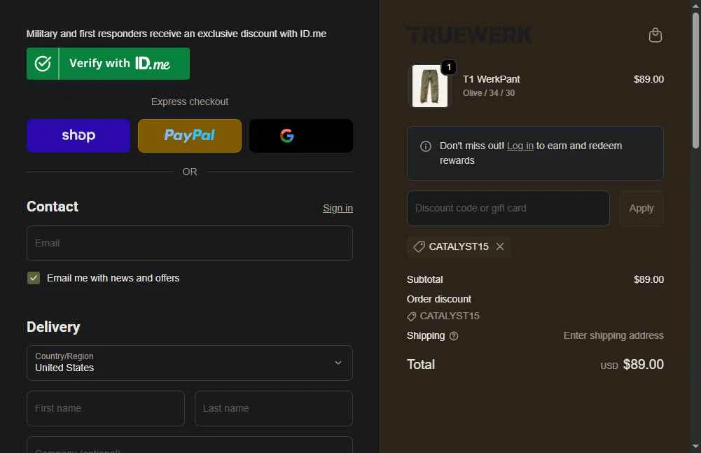 Truewerk Promo Codes - 15% Off (37 Verified) Dec 2025