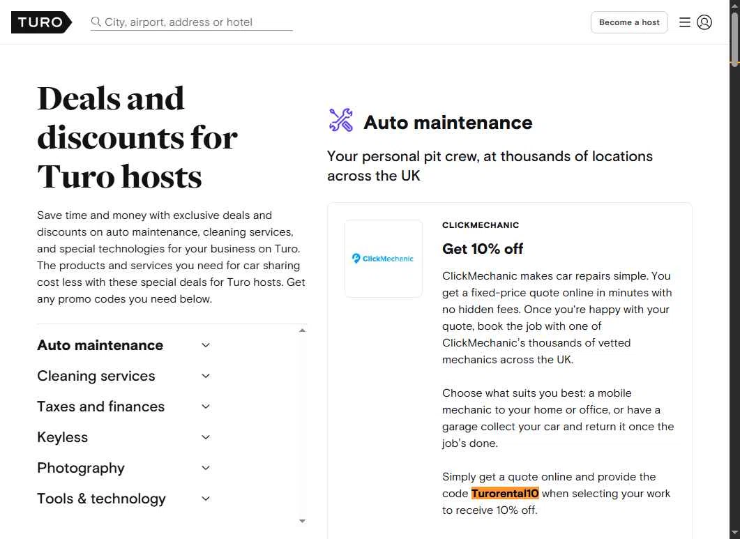 Turo Promo Codes - 50% Off (4 Verified) Dec 2025