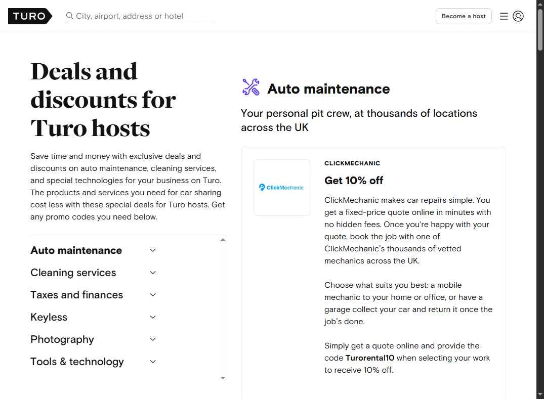Turo Promo Codes - 50% Off (4 Verified) Dec 2025