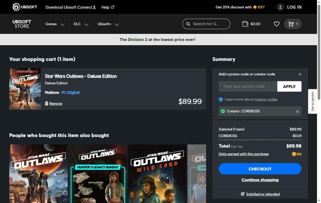 Ubisoft Promo Codes (10 Verified) - $10 Off w/Code Jun 2025