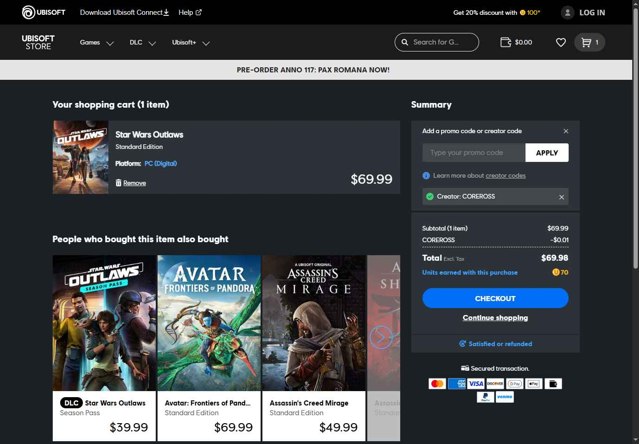 Ubisoft Promo Codes (9 Verified) - $10 Off Sitewide Jul 2025