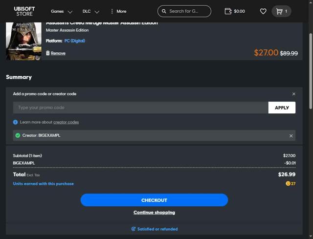 Ubisoft Promo Codes (10 Verified) - 70% Off w/Code Oct 2025